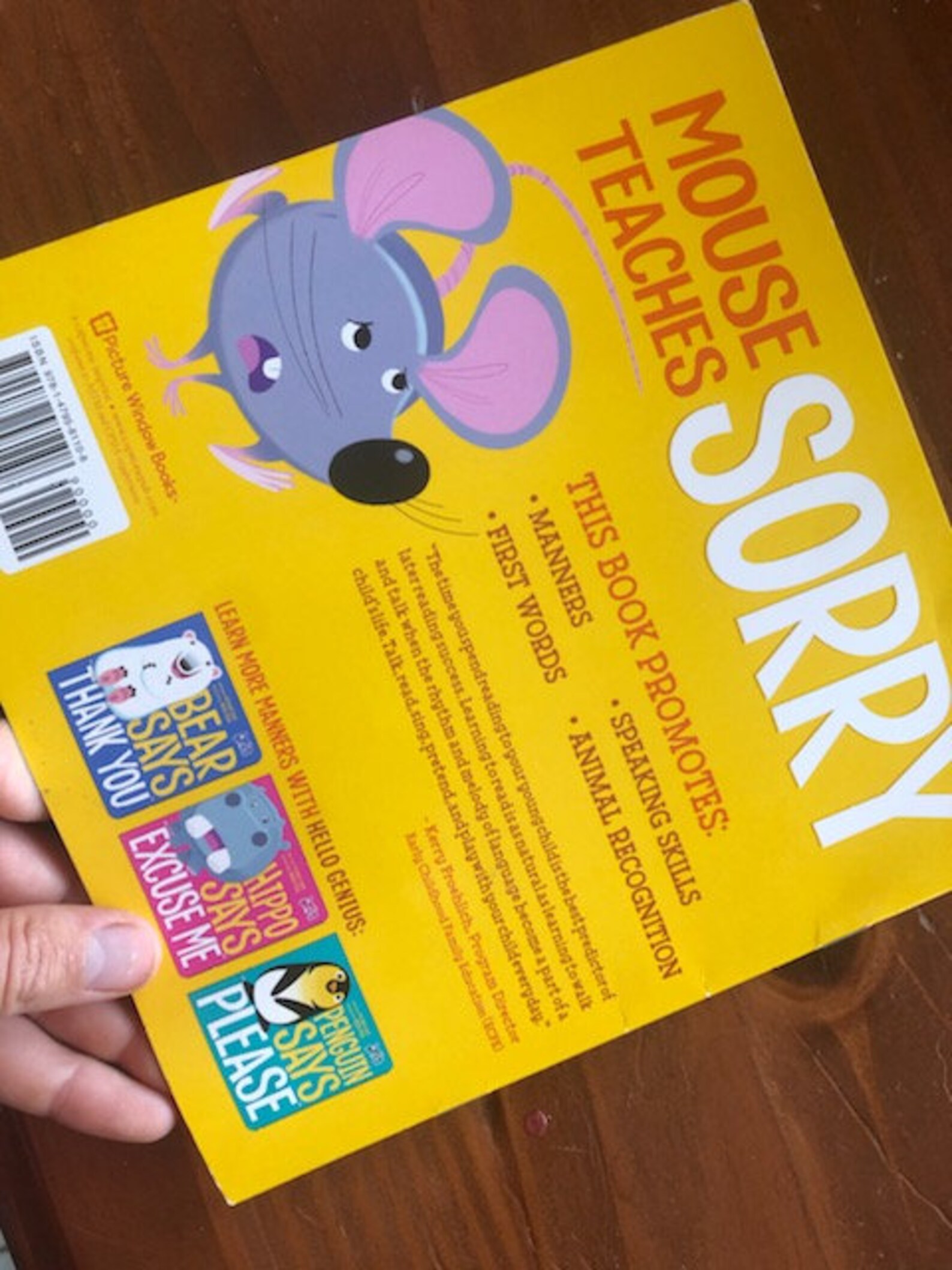 Hello Genius Paperback Mouse Says Sorry by Michael | Etsy