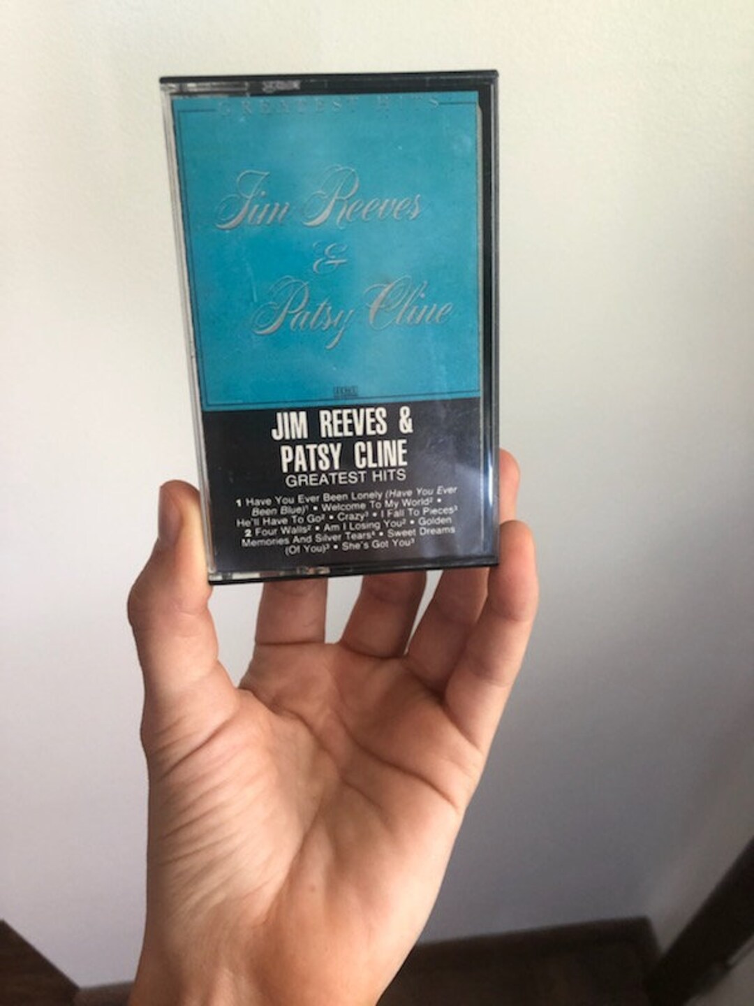 1980s Cassette Tape, Jim Reeves and Patsy Cline Greatest Hits, RCA ...