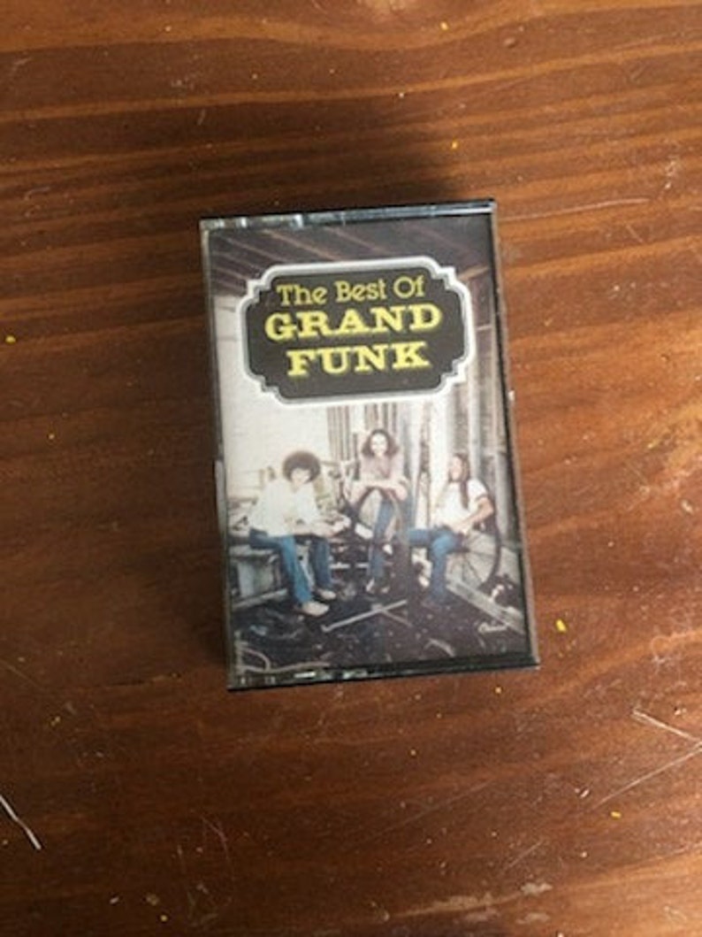 Vintage 1985 Cassette Tape the Best of GRAND FUNK, 1980s Cassettes ...