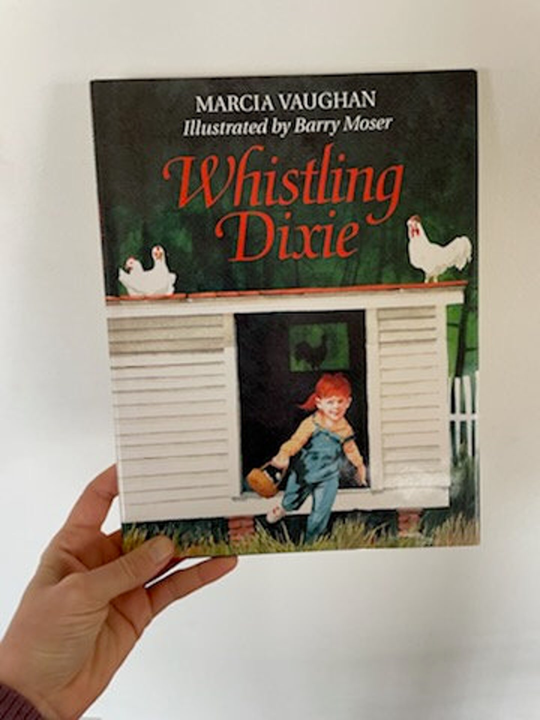 Large Hardcover Children's Book Harper Collins Publishers Whistling ...