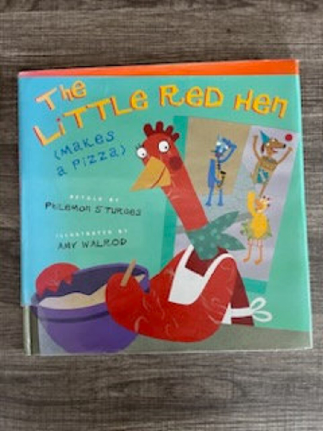 The Little Red Hen Makes a Pizza Hardcover Children's - Etsy