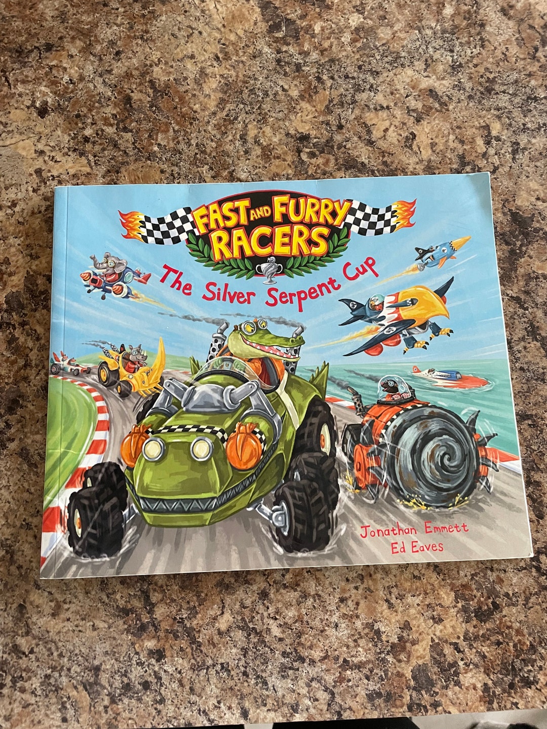 Paperback Children's Book Fast and Furry Racers the Silver Serpent Cup ...