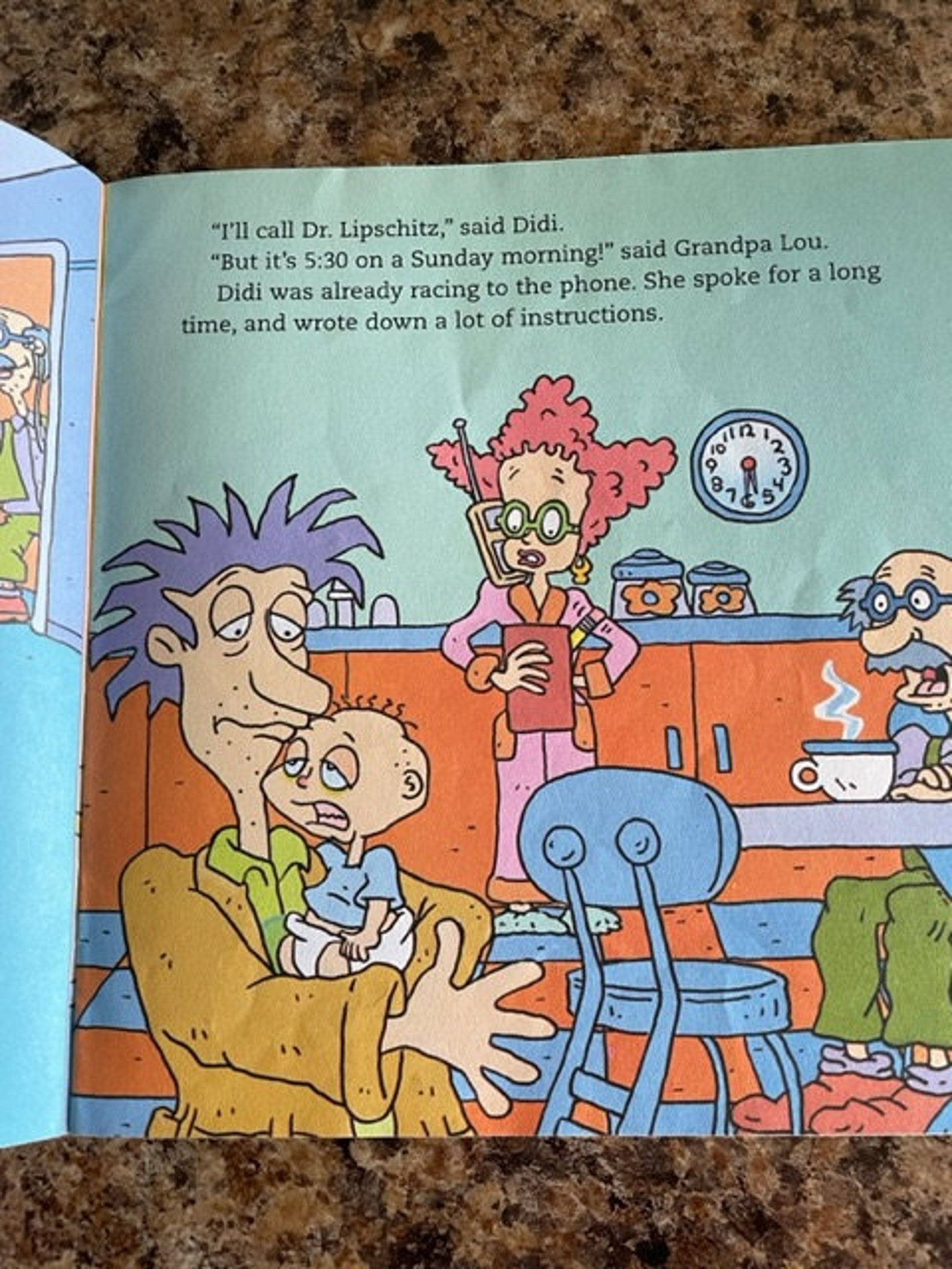 1st Scholastic Printing 1999 Nickelodeon Rugrats Tommy Catches a Cold ...