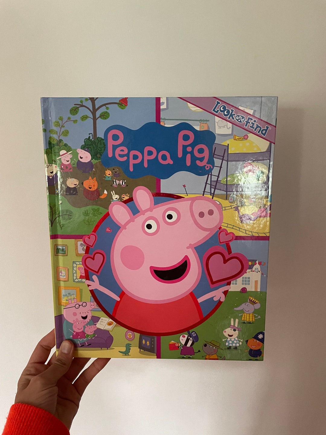 Large Hardcover Look and Find Peppa Pig, Look and Find Peppa Pig, Peppa ...