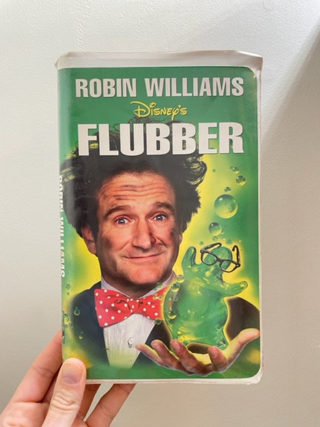 1990s Walt Disney Home Video Disney's FLUBBER VHS Tape, Flubber Movie ...