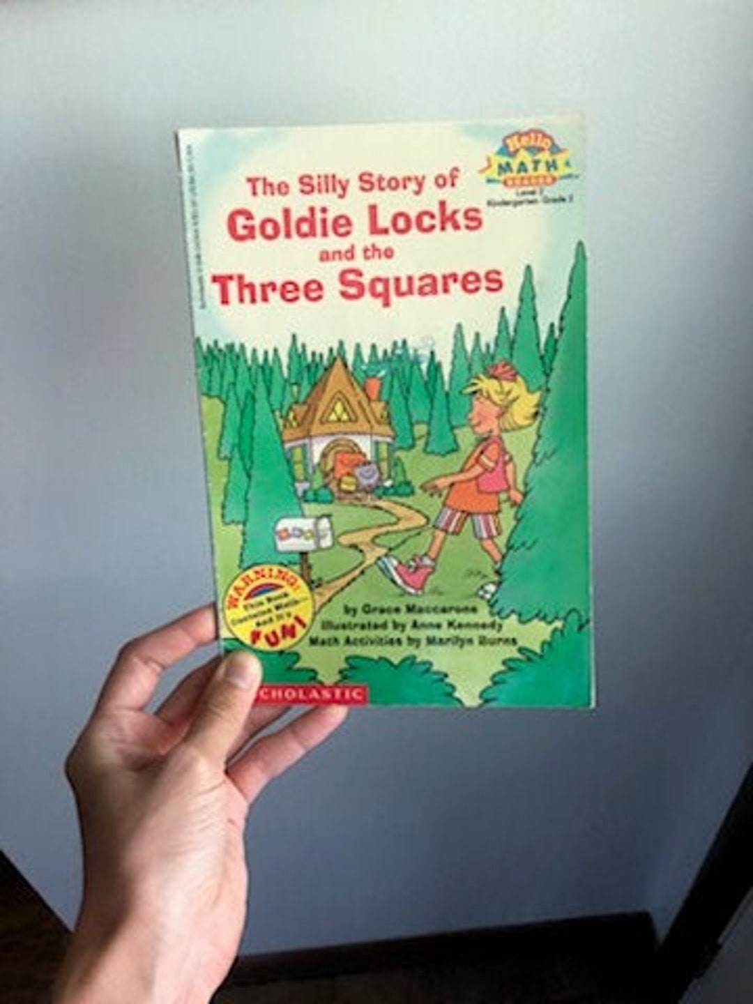 Vintage 90s Era Math Book, the Silly Story of Goldie Locks and the ...