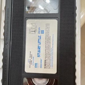 Vintage Stuart Little VHS Tape, Original Stuart Little Film, Stuart ...