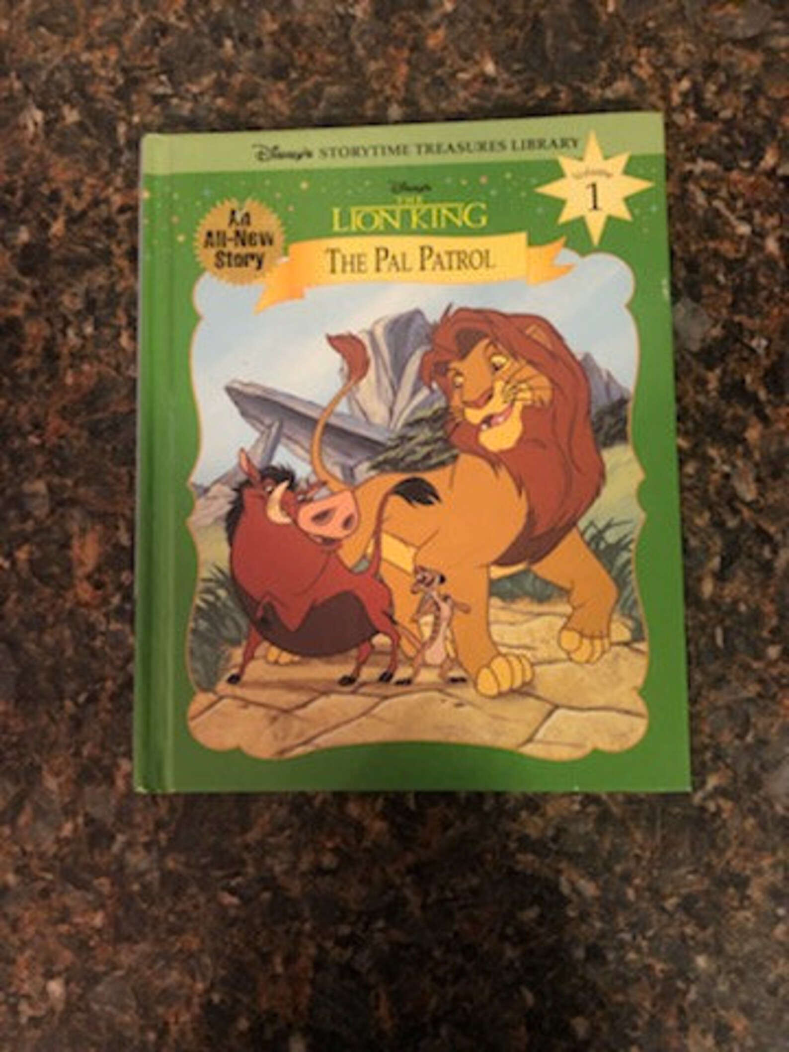 1998 Disney's Storytime Treasures Library Volume 1, Disney's the Lion ...