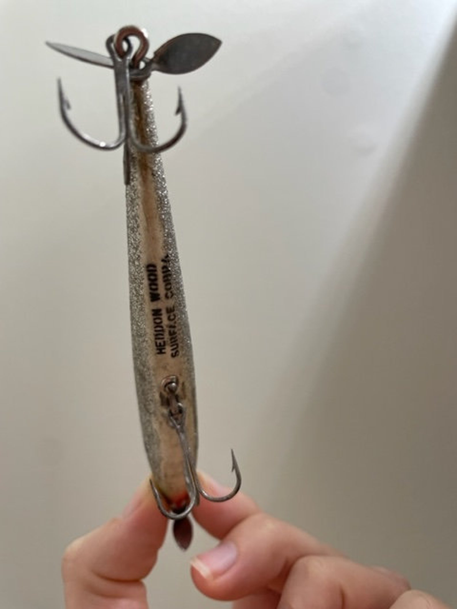 Heddon Wood Surface Cobra Fishing Lure, Vintage Heddon Surface Cobra ...