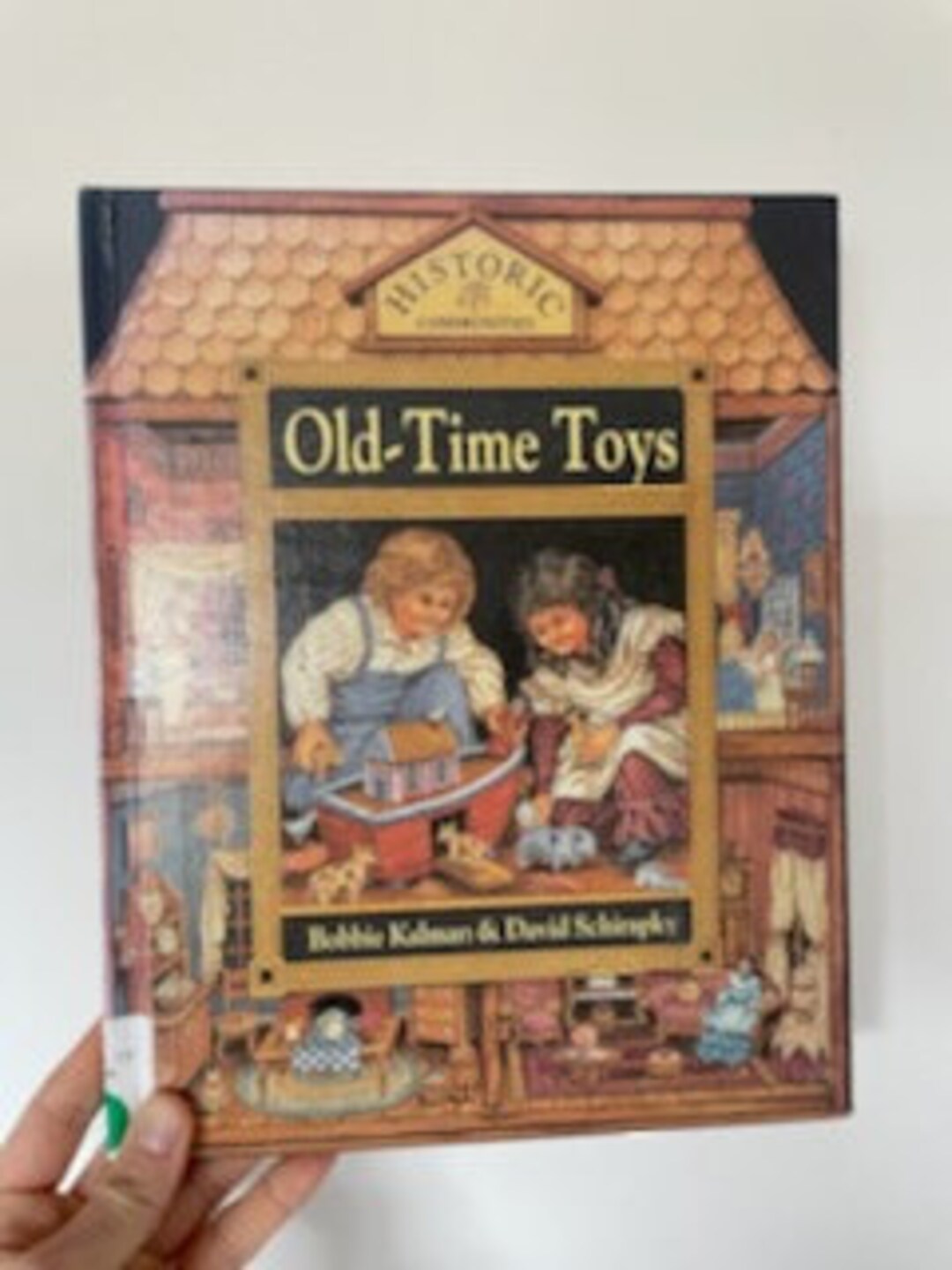 1995 Toy History Reference Large Hardcover Book, Historic Communities ...