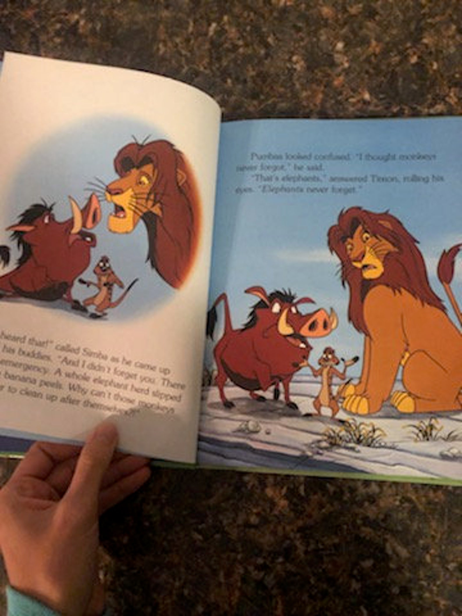 1998 Disney's Storytime Treasures Library Volume 1, Disney's the Lion ...