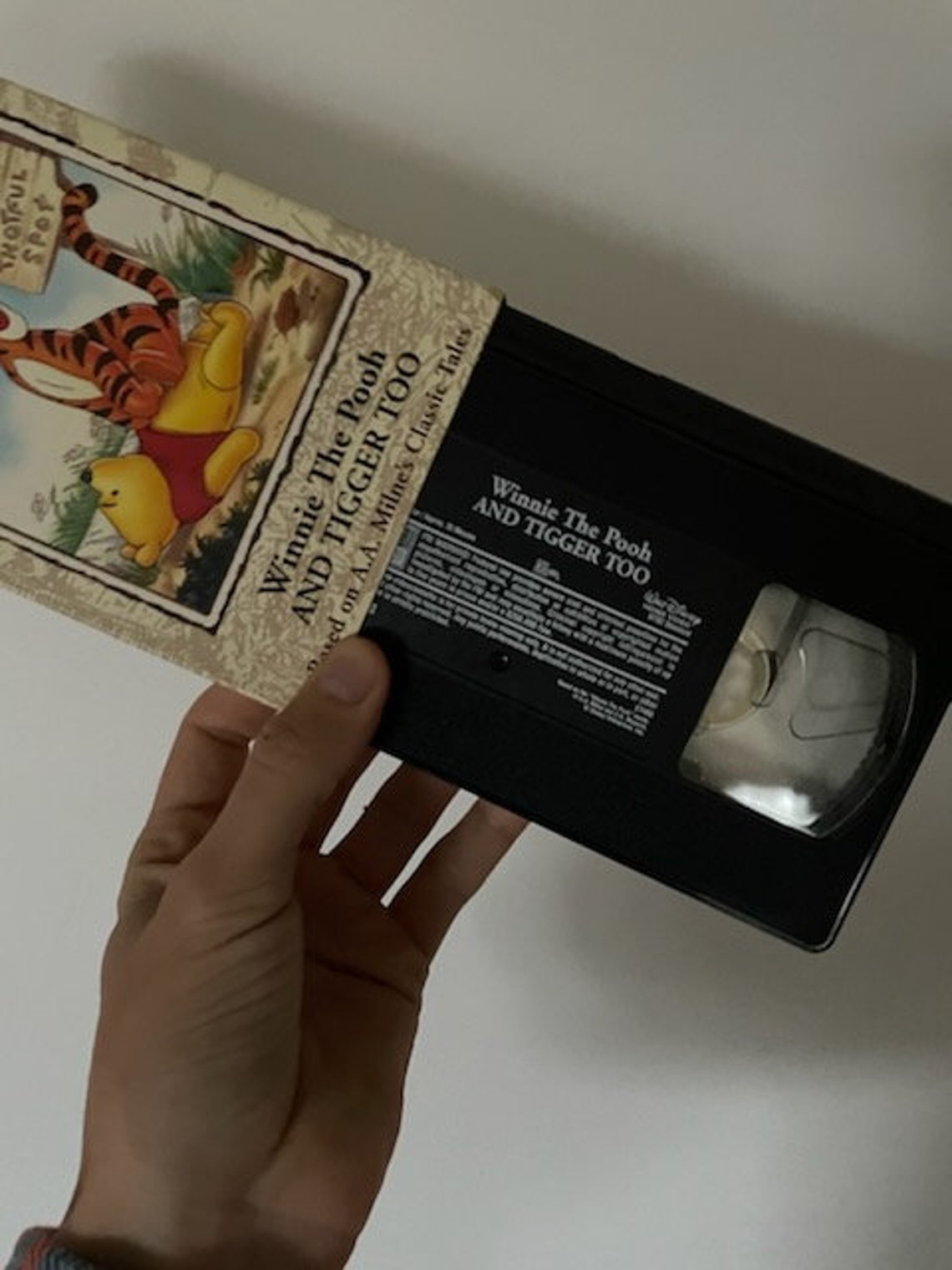Vintage Walt Disney Winnie the Pooh VHS Tape, Winnie the Pooh and ...