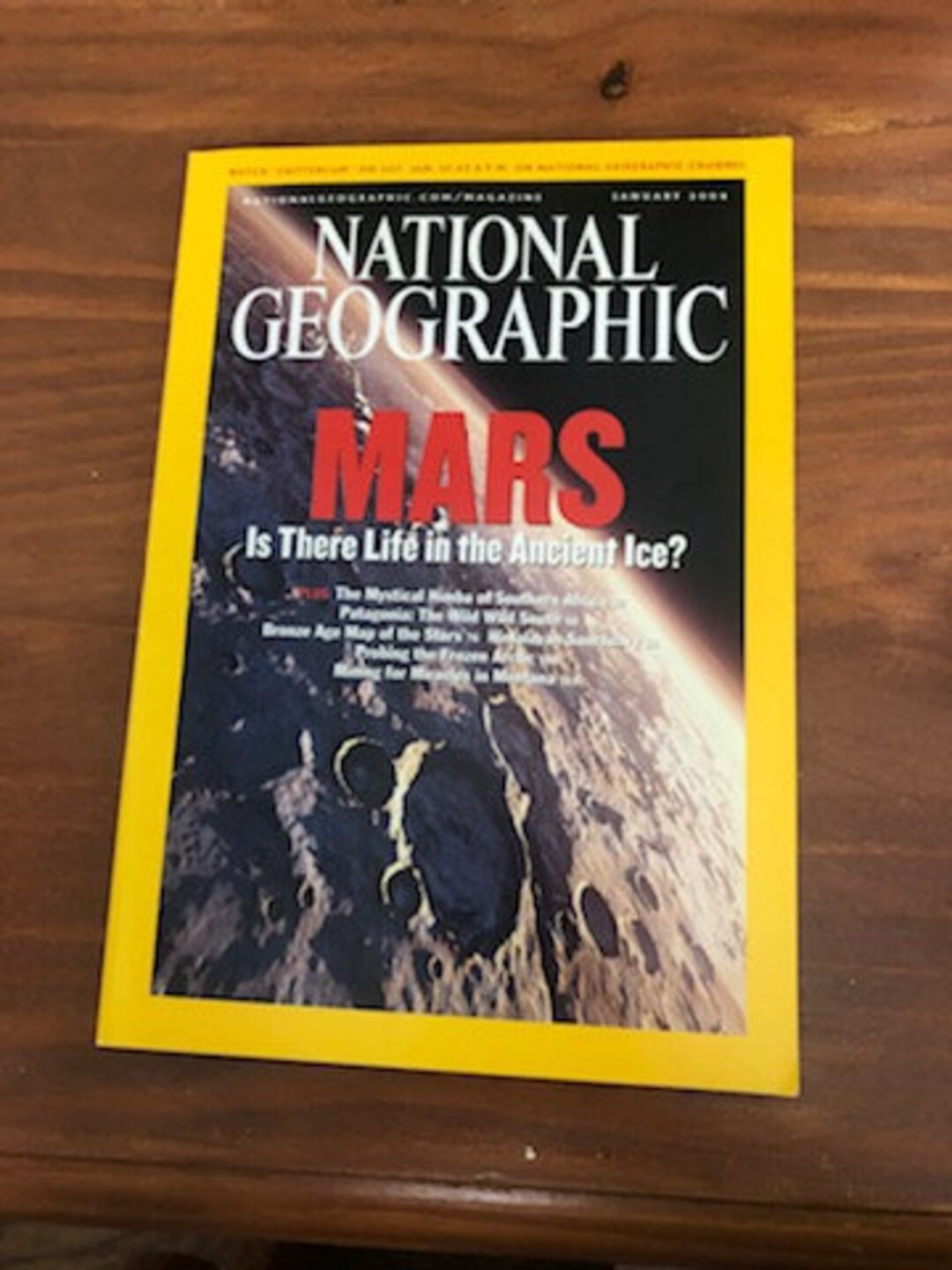Vintage National Geographic Magazine MARS is There Life in the Ancient Ice? Mars Reference, Mars ...