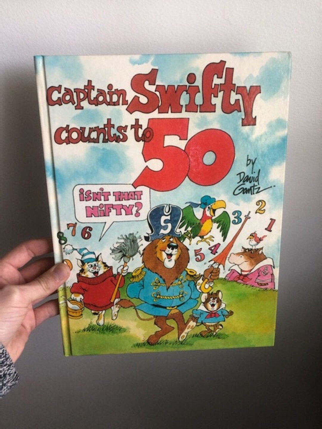 Vintage 1980s Hardcover Captain Swifty Counts to 50 Isn't That Nifty ...
