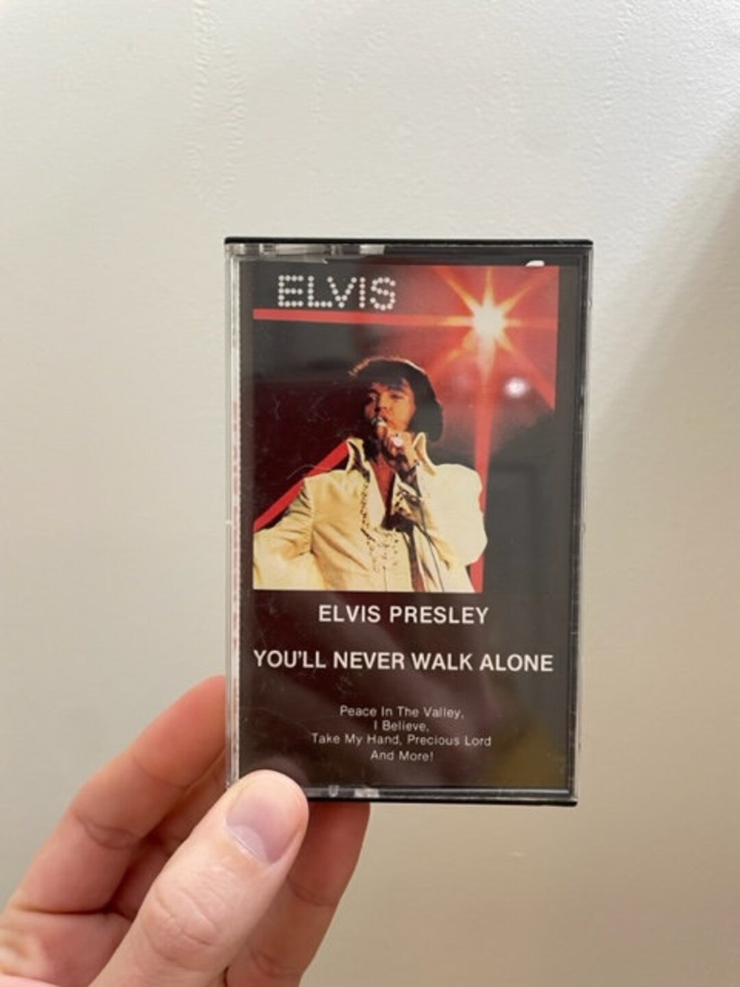 1985 Elvis Cassette Tape Elvis Presley You'll Never Walk Alone Cassette ...