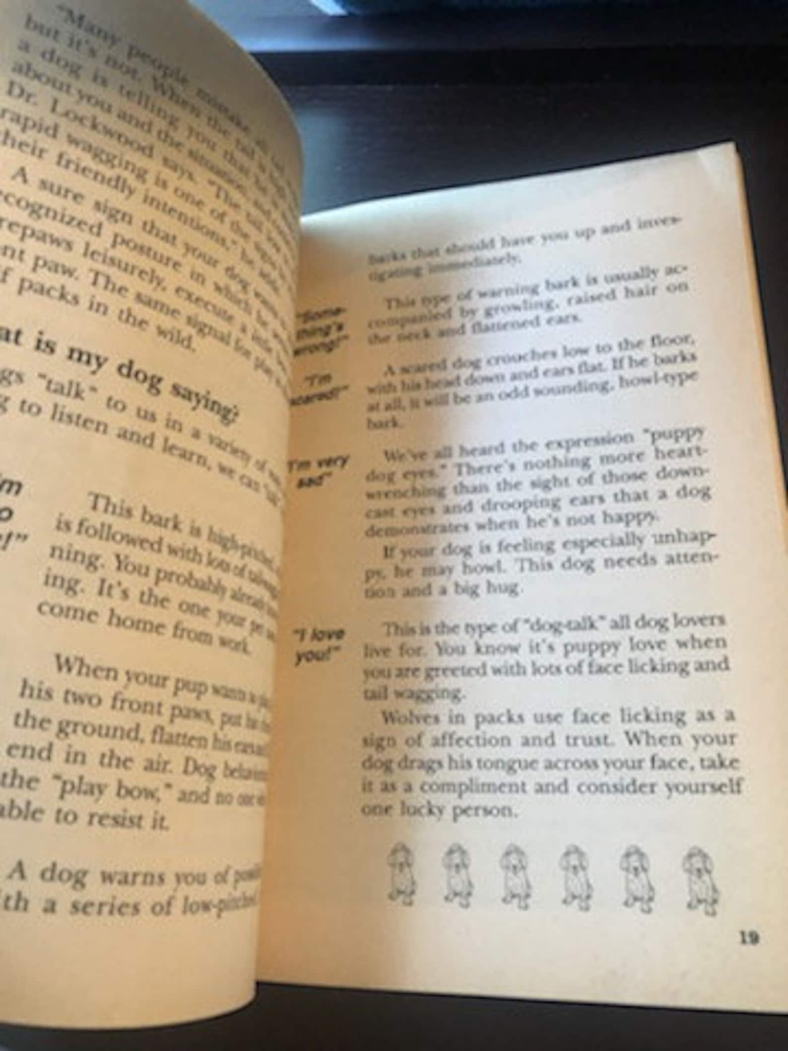 1996 Paperback Dog Reference Book What Do Dogs Dream About A | Etsy