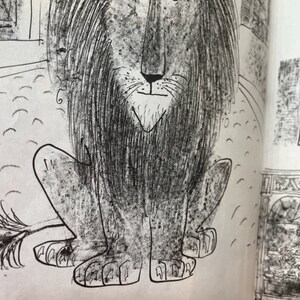 Printed in USA Hardcover Children's Book the Happy Lion the 50th ...