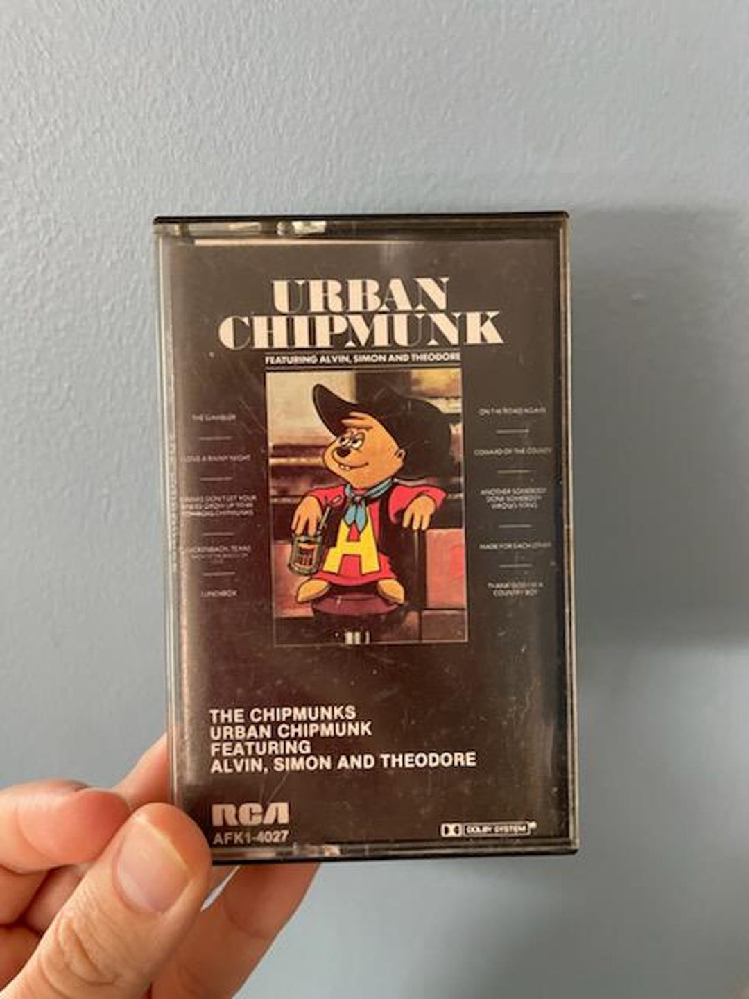 1981 RCA AFK 1-4027 the Chipmunks Urban Chipmunk Featuring Alvin, Simon ...