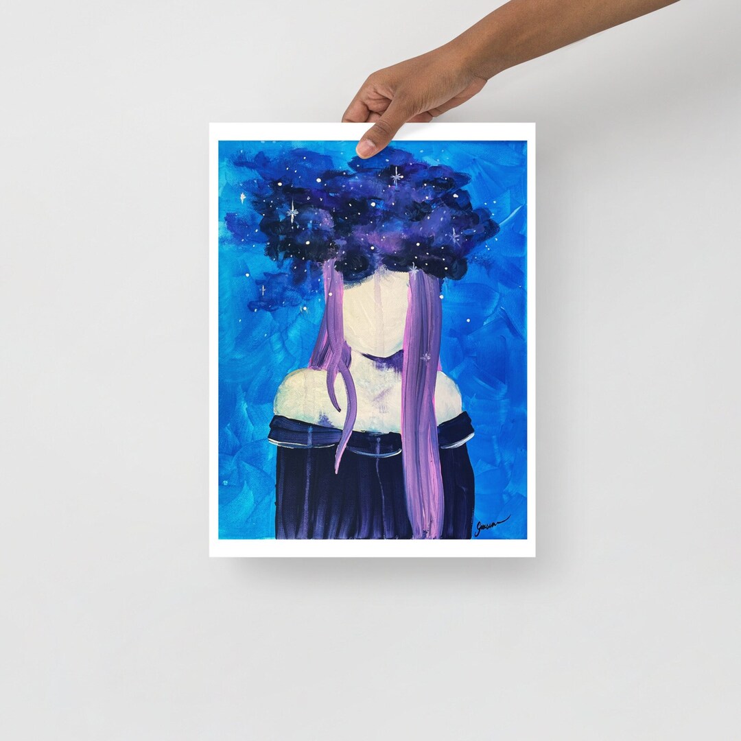 Original Art daydreamer Poster - Etsy