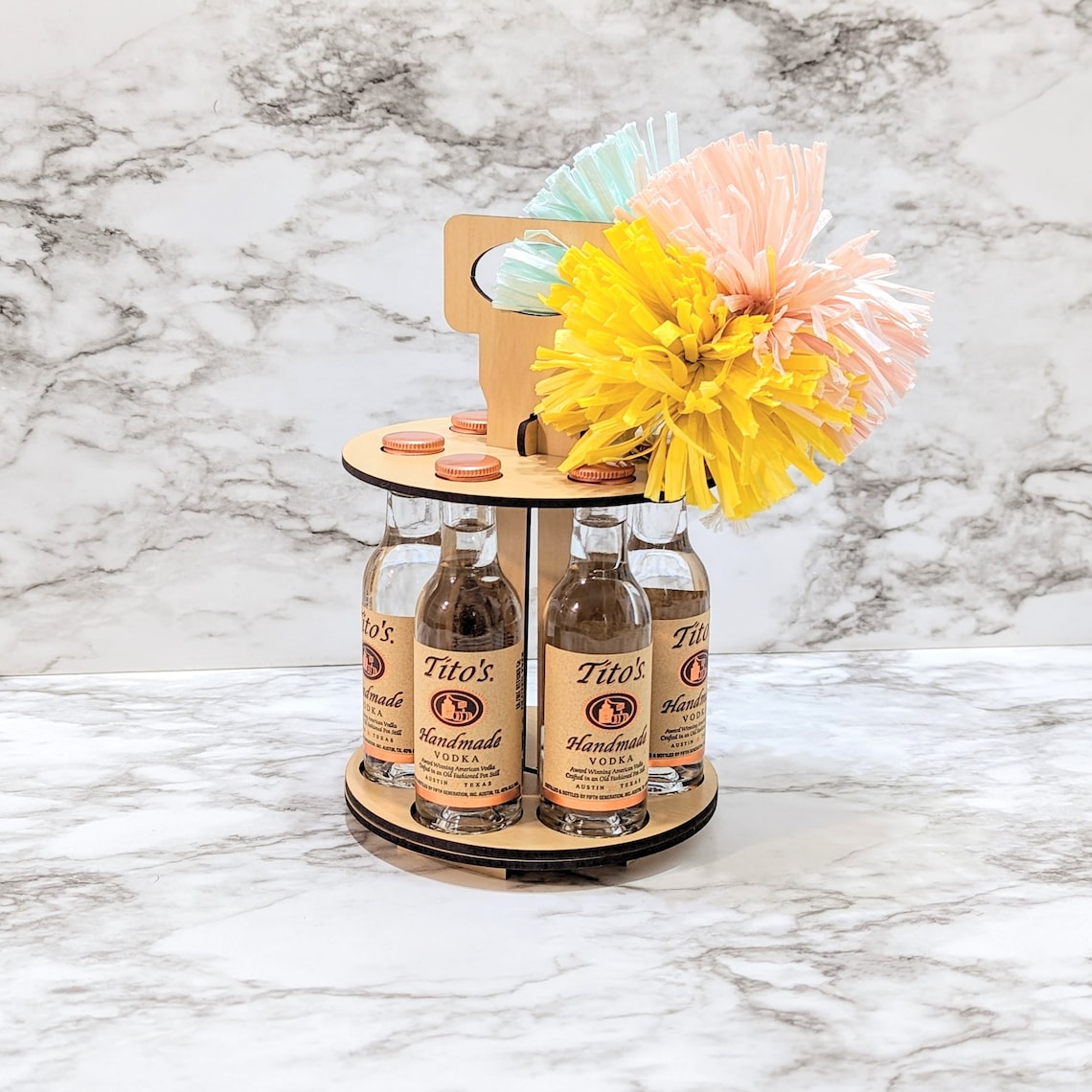 Mini Tito's Liquor Caddy Mini Shooter Stand Unique Gift - Etsy