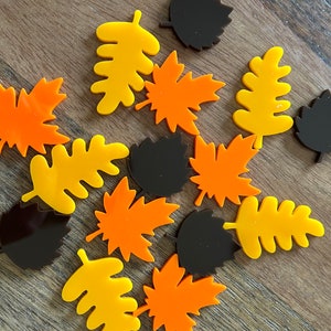 Fall Leaf Reward Jar Tokens: Acrylic Classroom Incentives - Etsy