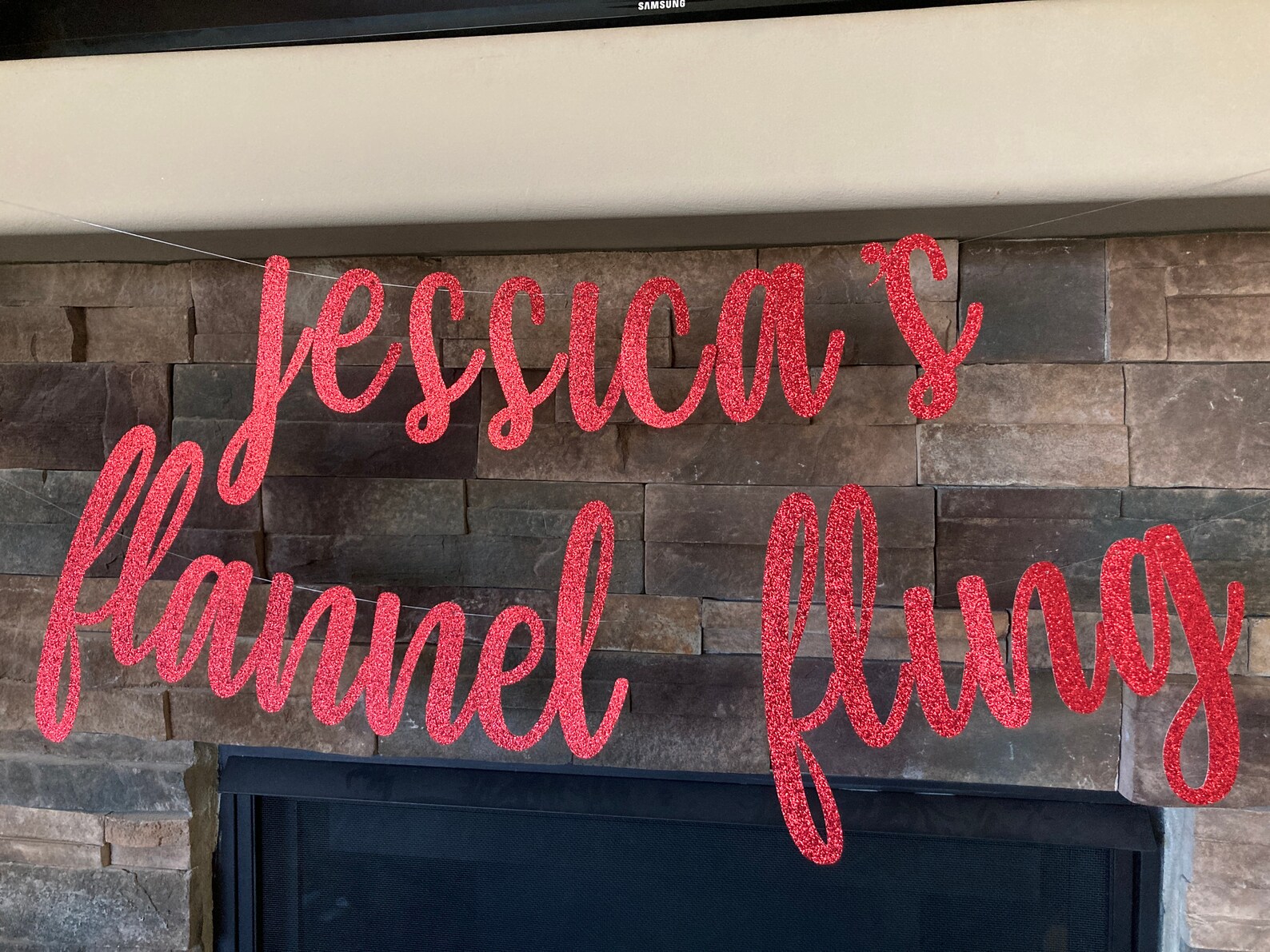 Custom Flannel Fling Banner Flannel Fling Before the Ring | Etsy