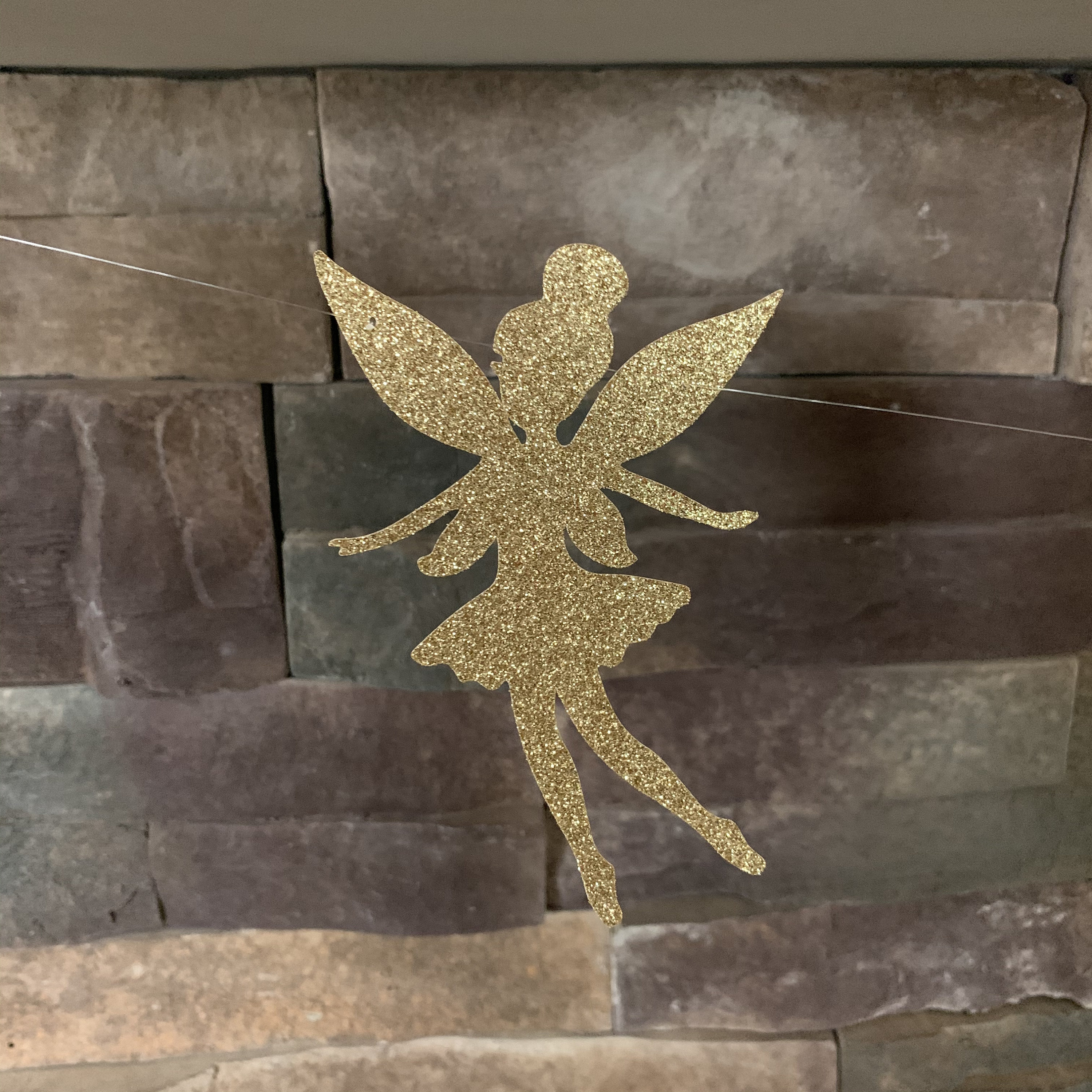 Fairy Banner Fairy Garland Glitter Fairy Banner Fairy Party - Etsy