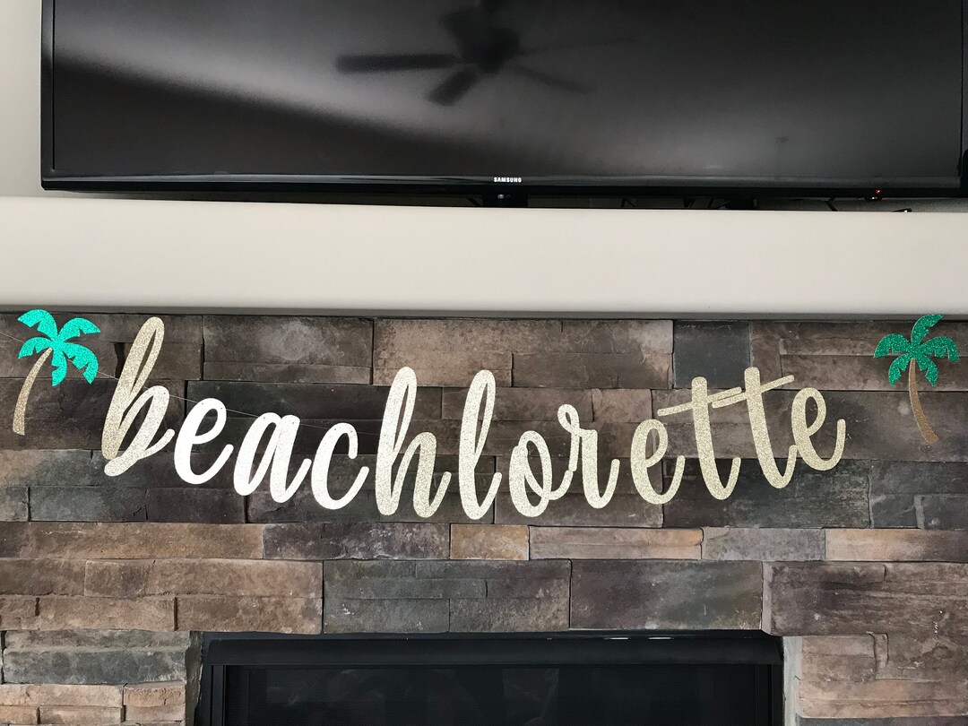 Beachlorette Banner, Beachlorette, Beachlorette Decorations ...