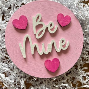 Be Mine Unfinished Sign, DIY Wood Paint Kit, Unfinished Wood Sign ...