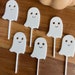 Ghost Cupcake Toppers, Ghost Toppers, Halloween Decorations, Baby ...