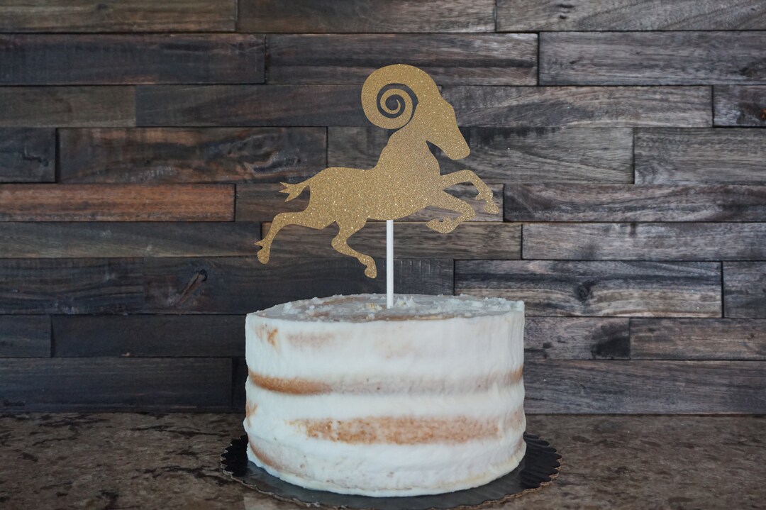 Aries Cake Topper, Aries Birthday Decorations, Aries Birthday Cake ...