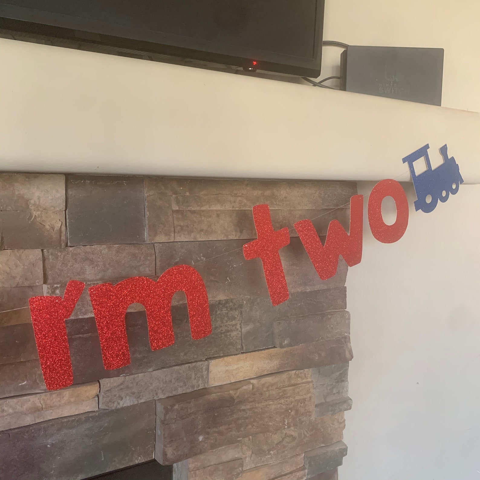 Choo Choo Im Two Train Banner Train Banner Train Party | Etsy