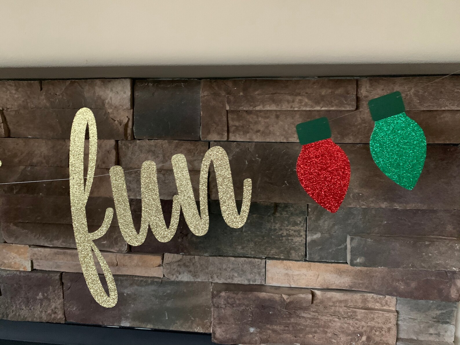 Oh What Fun Banner Oh What Fun Oh What Fun Christmas Lights - Etsy