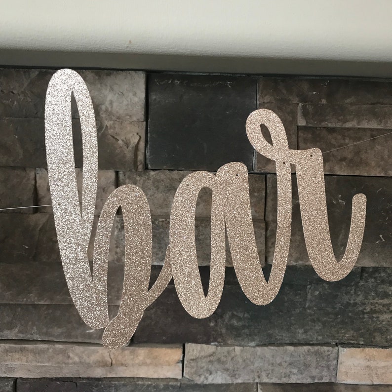 Stock the Bar Banner Stock the Bar Sign Couples Shower - Etsy