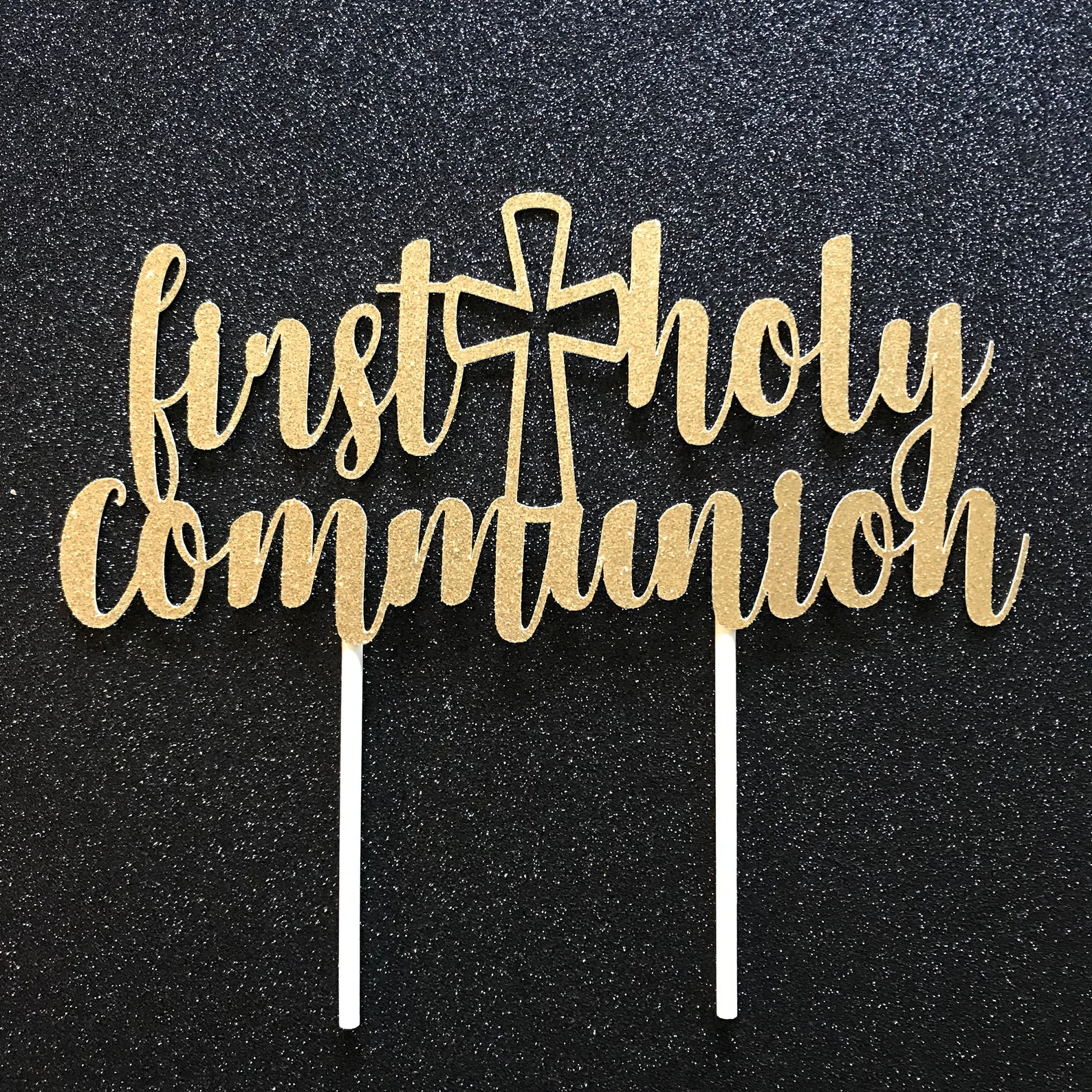 First Communion Cake Topper / First Holy Communion Cake Topper - Etsy