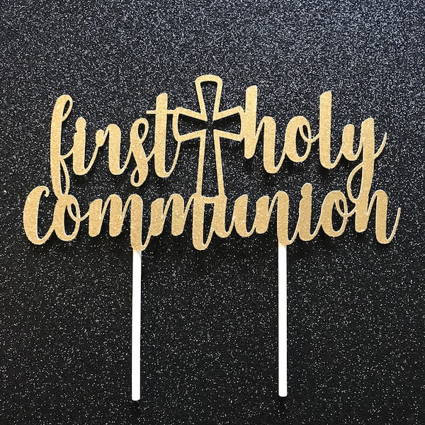 Communion Topper - Etsy