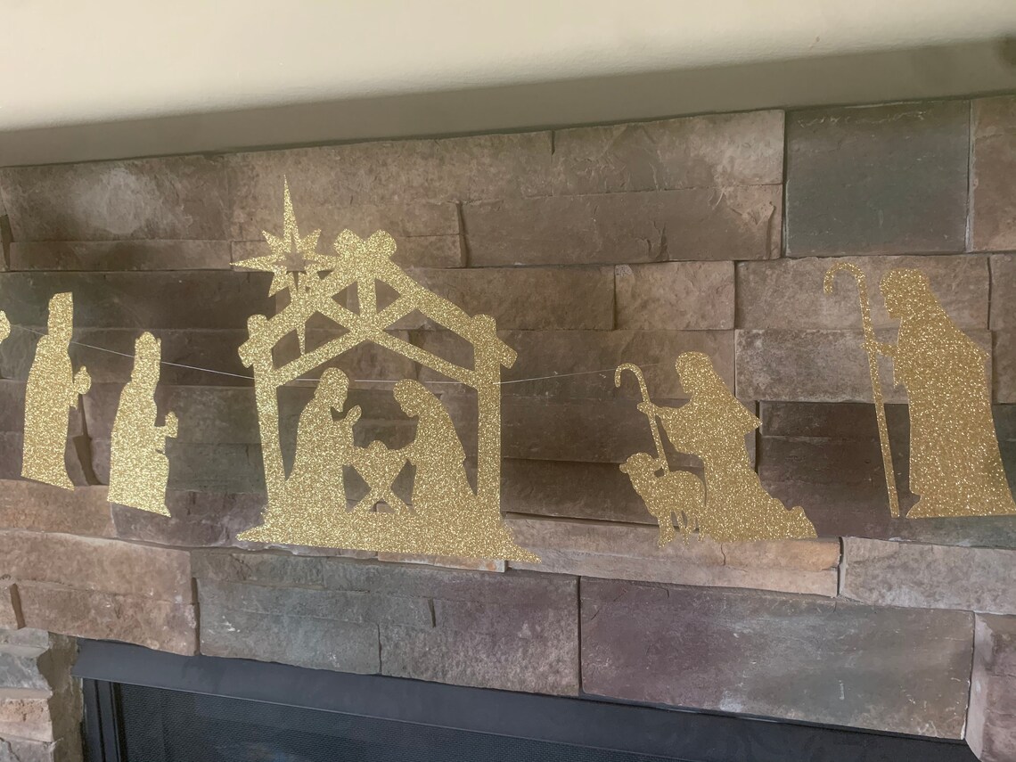 Nativity Scene Banner Christmas Banner Religious Banner - Etsy