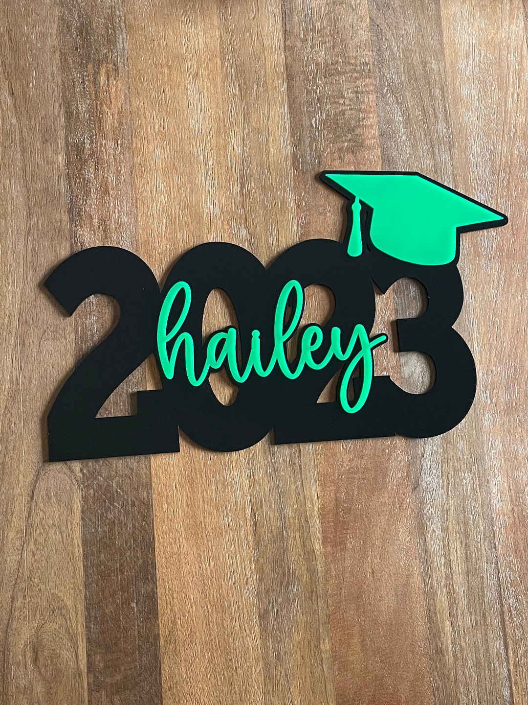 Acrylic Personalized Grad Sign, 2024 Graduation Prop, Graduation Party ...
