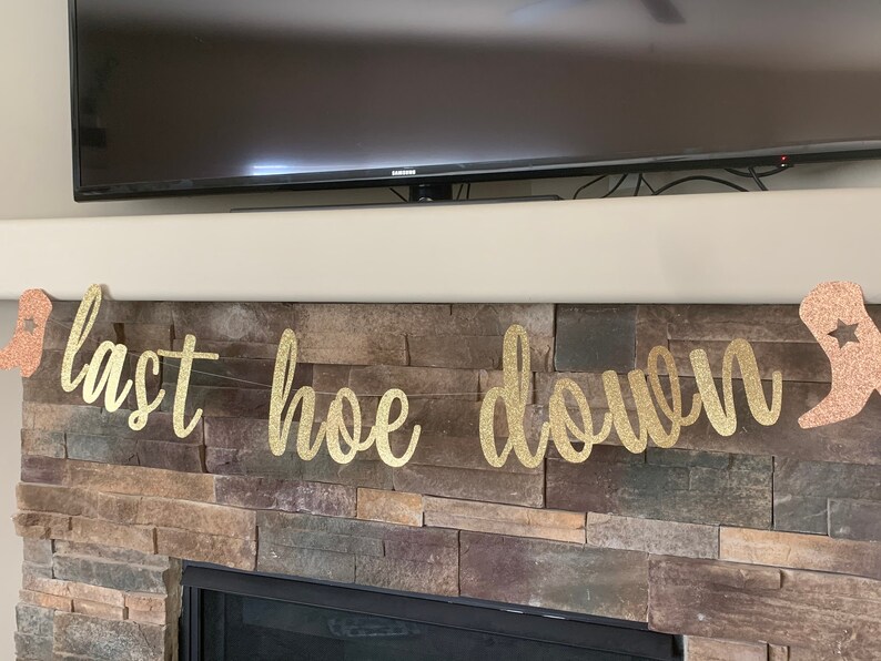 Last Hoe Down Banner Nash Bash Bachelorette Party - Etsy Last Hoe Down Banner Nash Bash Bachelorette Party - Etsy
