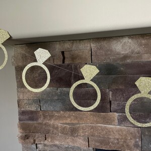 Ring Banner, Bachelorette Banner, Bachelorette Party, Engagement Party ...