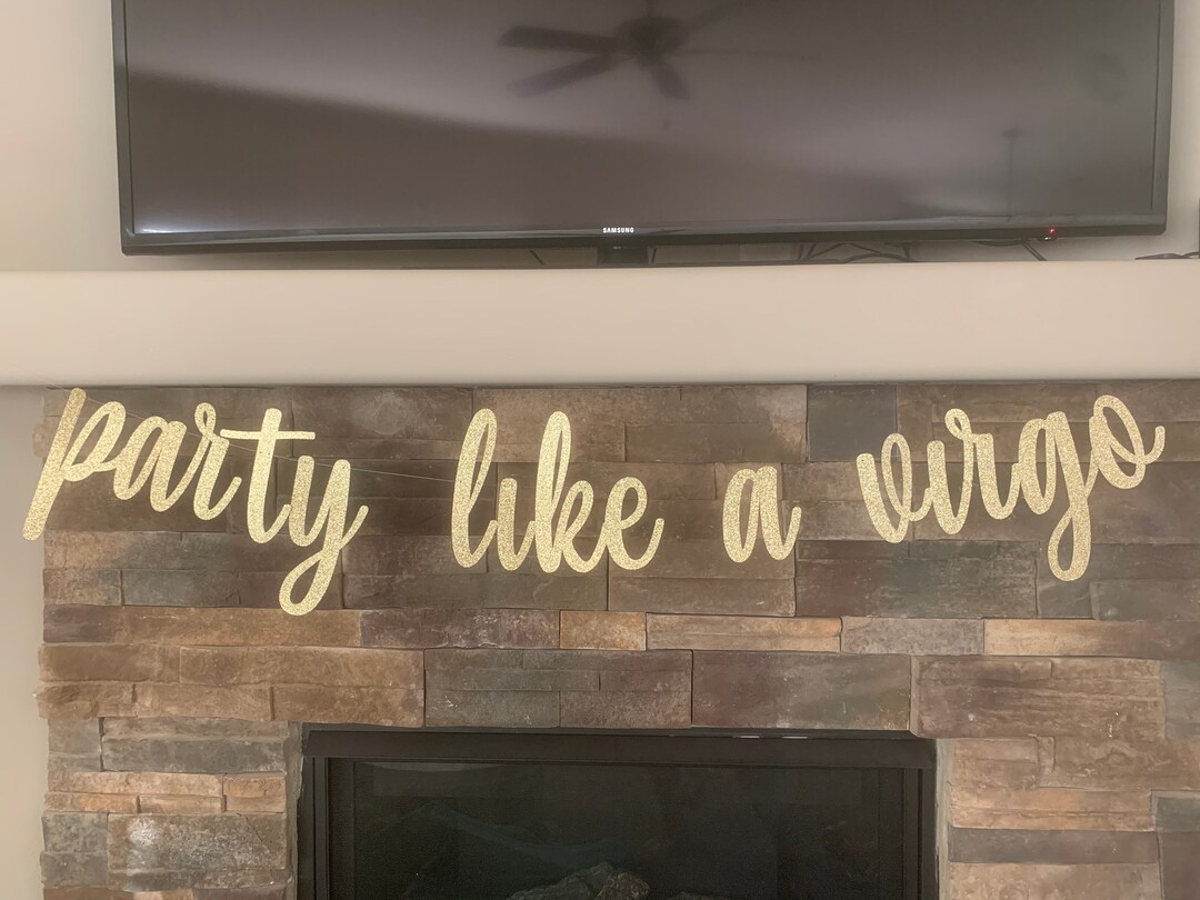 Virgo Birthday Banner, Virgo Season Birthday, Virgo Season, Zodiac ...