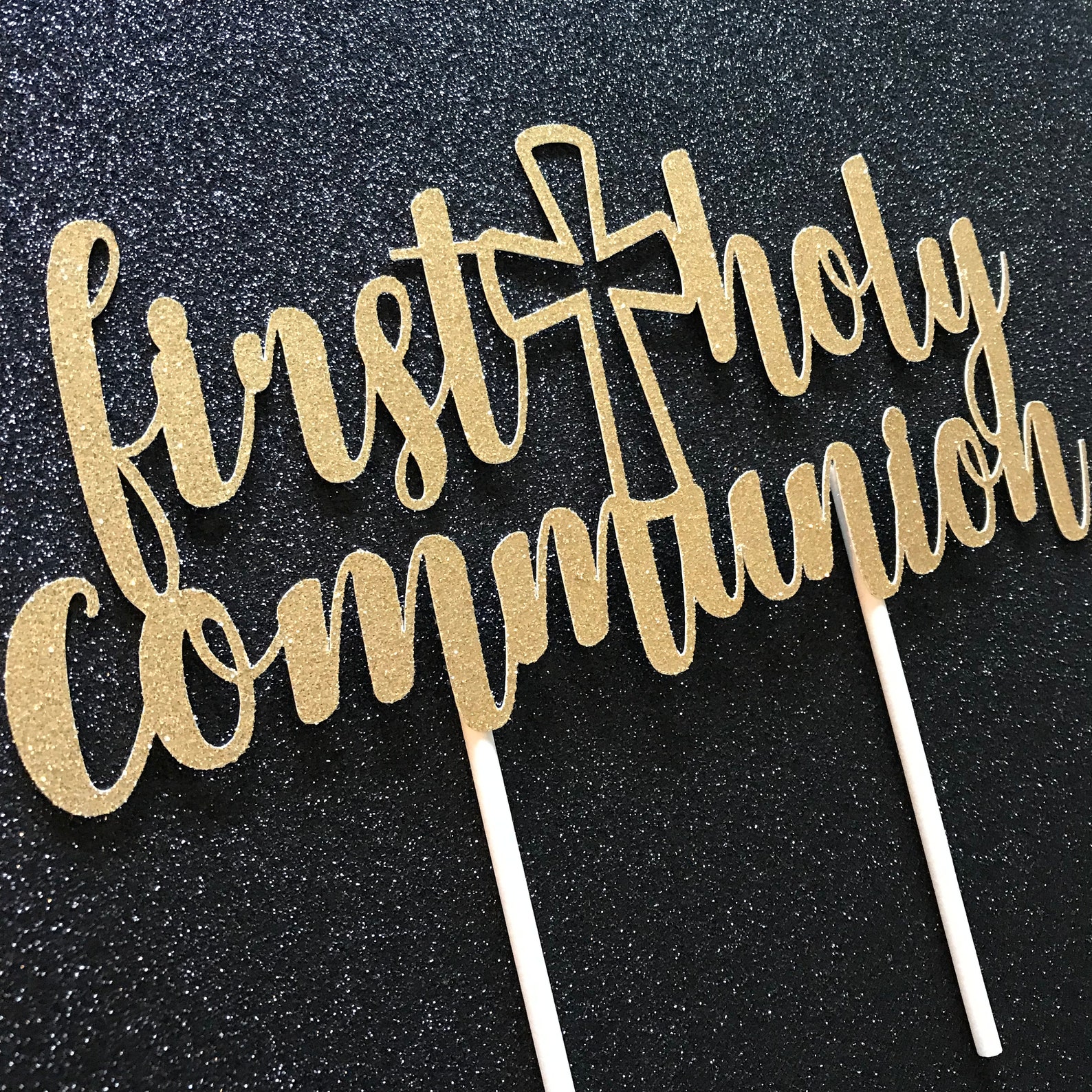 First Communion Cake Topper / First Holy Communion Cake Topper - Etsy