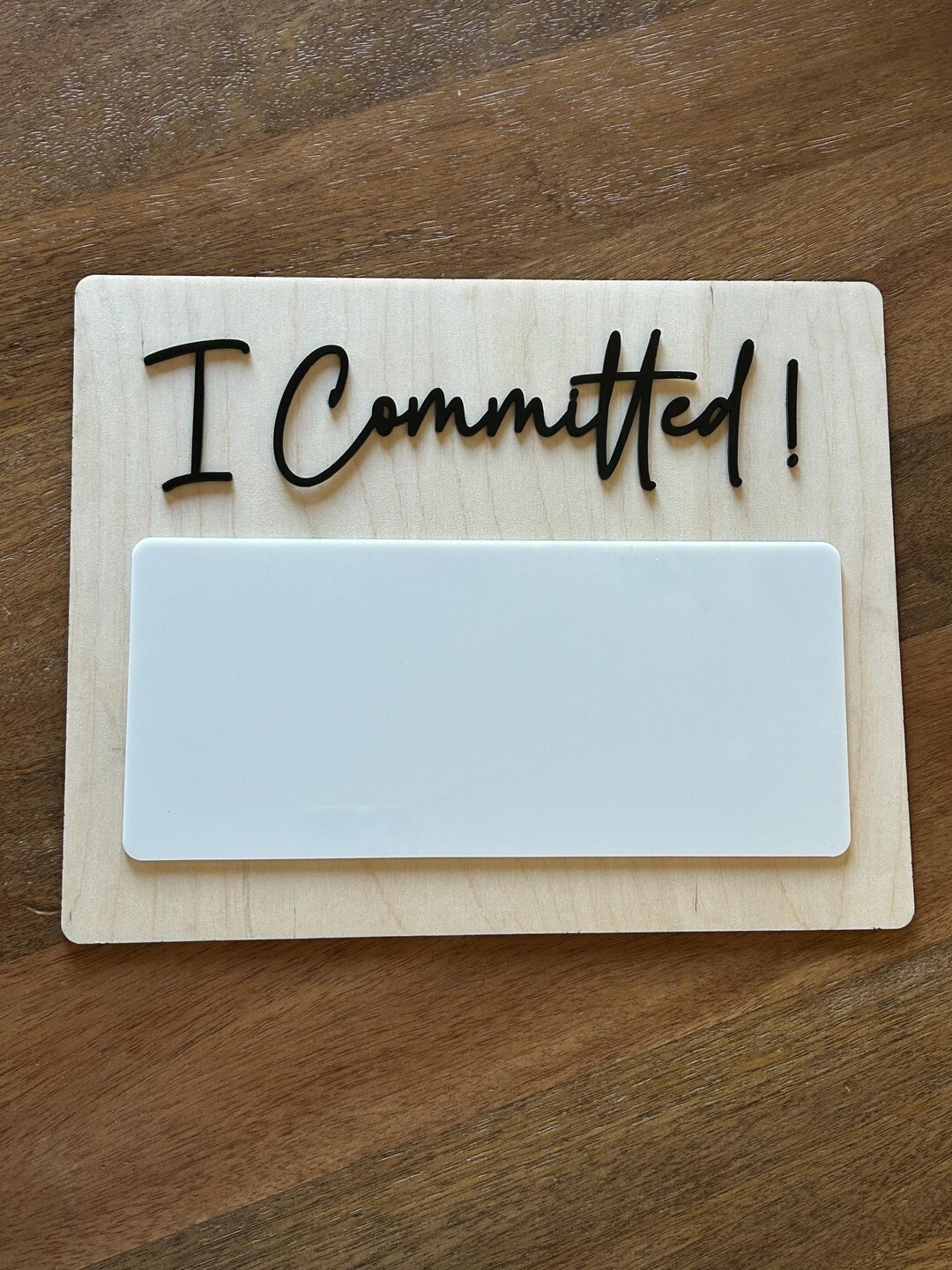 I Committed Sign, College Commitment, High School Graduation, College ...