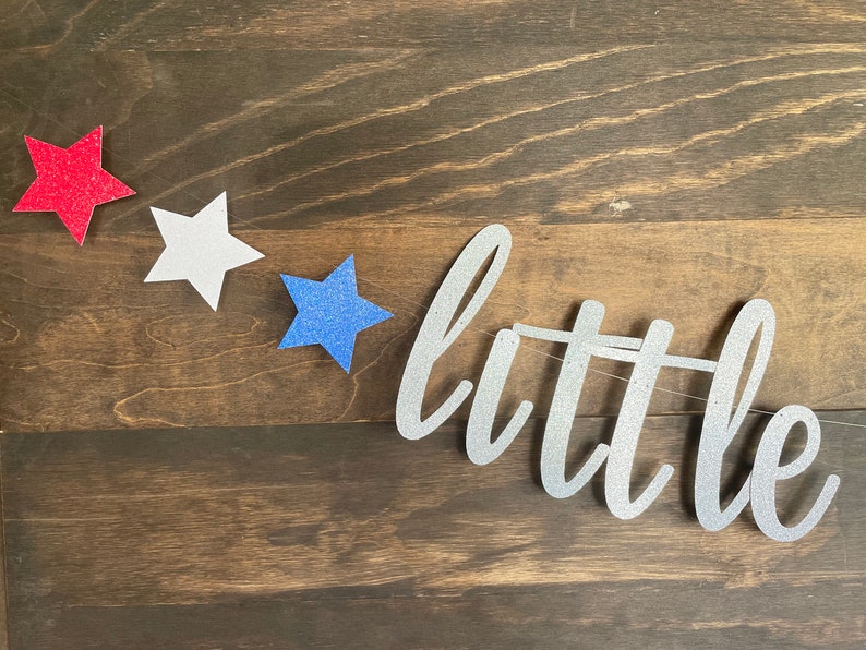 Little Firecracker Banner, Little Firecracker Decorations, 4th of July ...