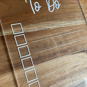 Acrylic Dry Erase, to Do List, Acrylic to Do List, Acrylic to Do List ...