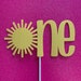 Sun One Cake Topper Sun Themed 1st Birthday Cake Topper You - Etsy