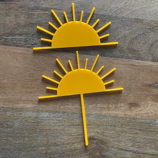 Here Comes the Son Theme Cake Topper - Etsy