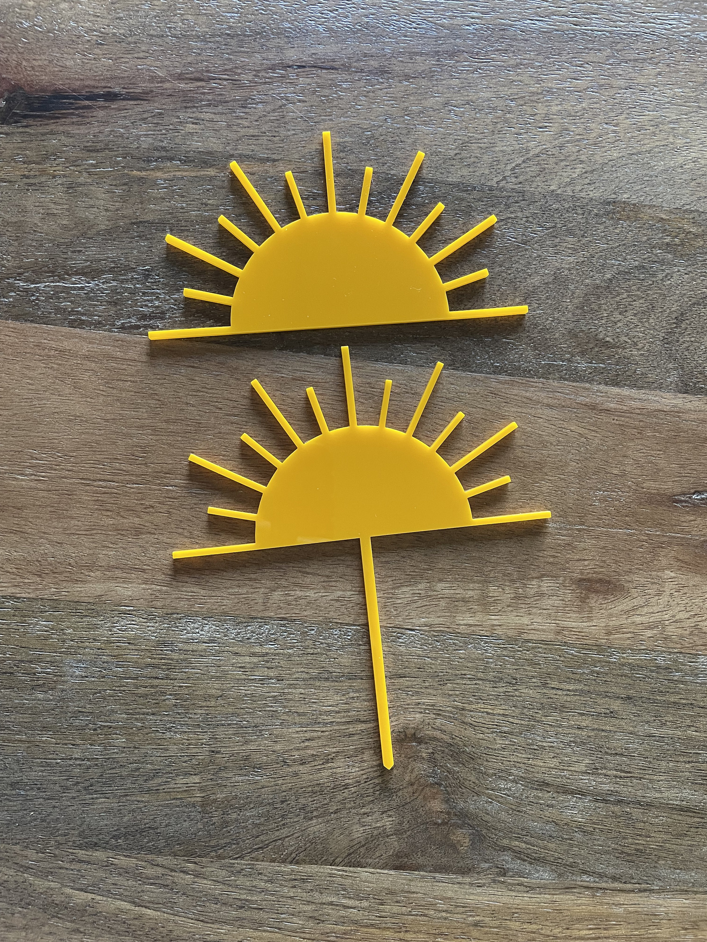 Sun Cake Topper, Sun Cake Decorations, You Are My Sunshine, Here Comes ...