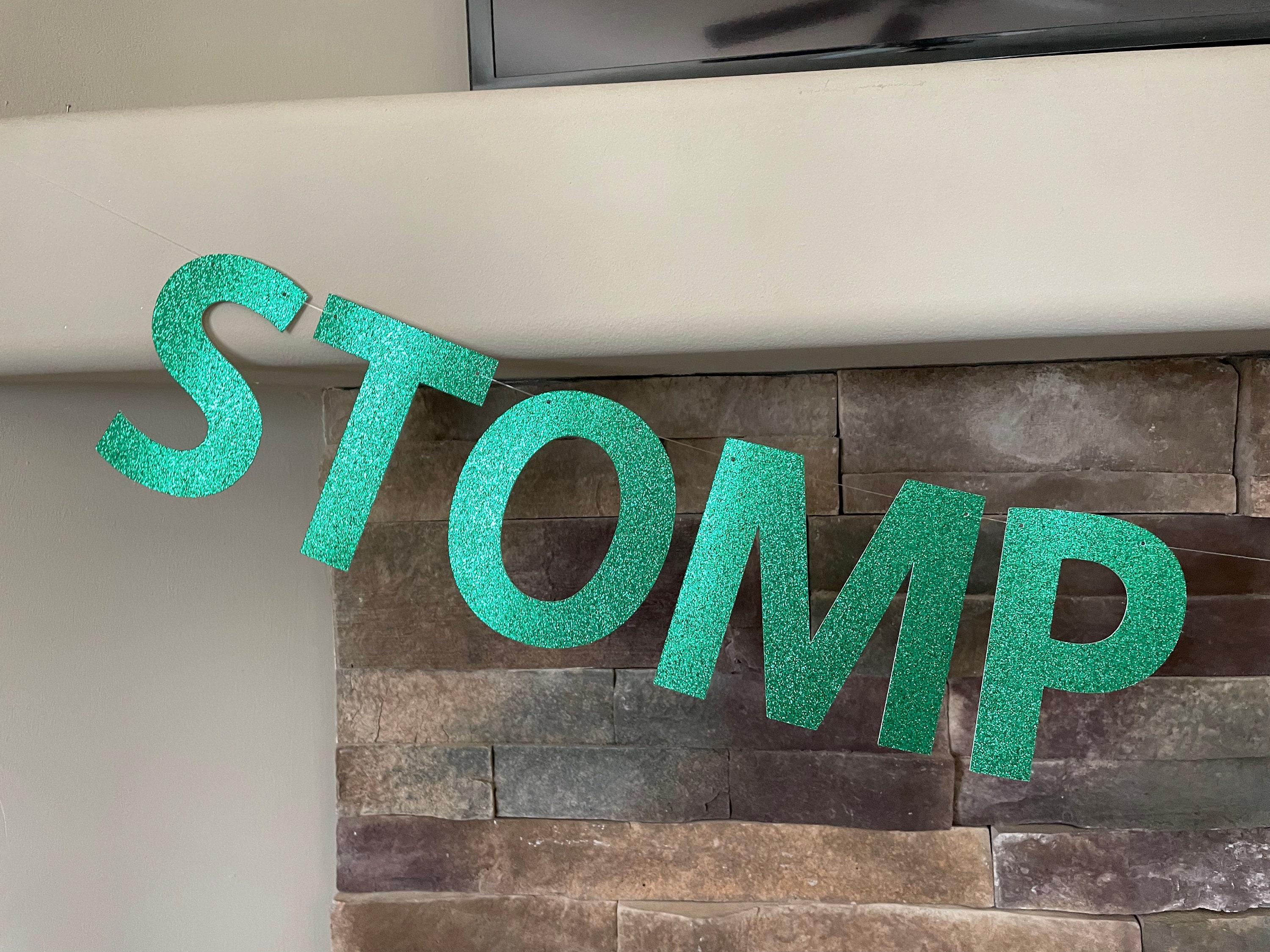 Stomp Chomp Roar Banner Dinosaur Decorations Dinosaur | Etsy