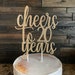 Cheers to 20 Years Cake Topper, Cheers to 20 Years, 20th Anniversary ...